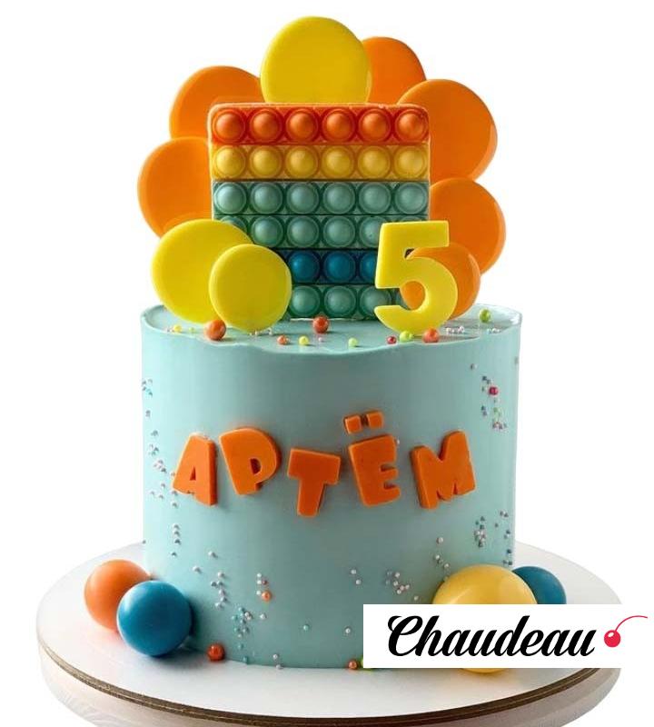 Торт Попит на 5 лет №2315 - заказать по цене от 3 420 руб. за 1 кг. с ...